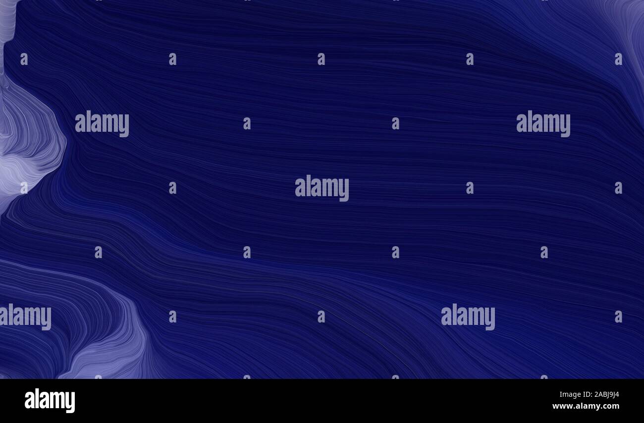 modern waves background design with very dark blue, light slate gray ...