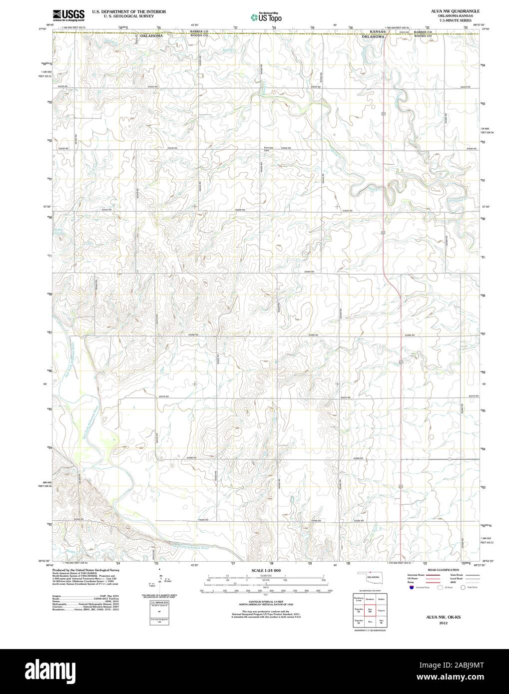 Alva map hi-res stock photography and images - Alamy