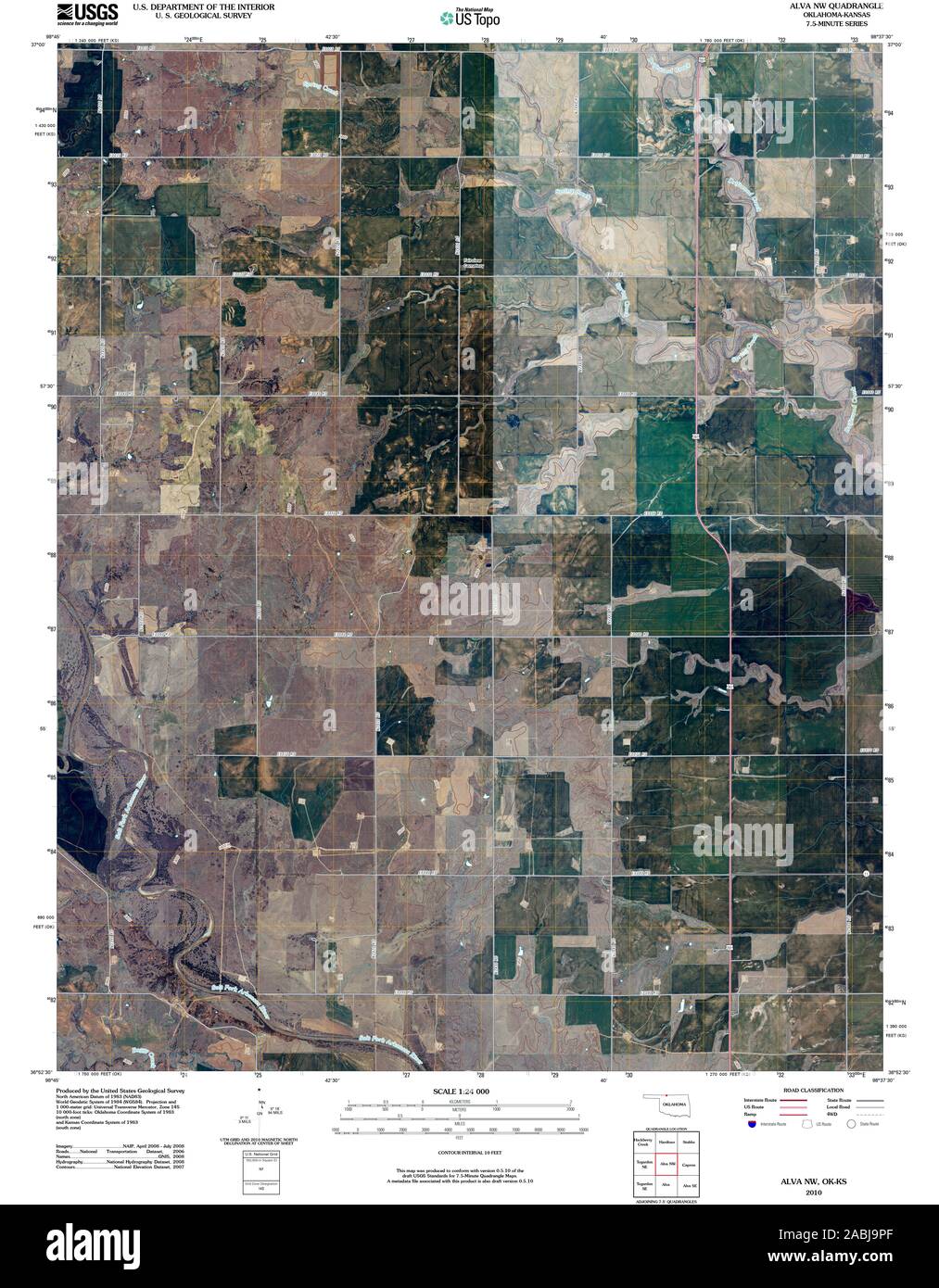 Alva map hi-res stock photography and images - Alamy