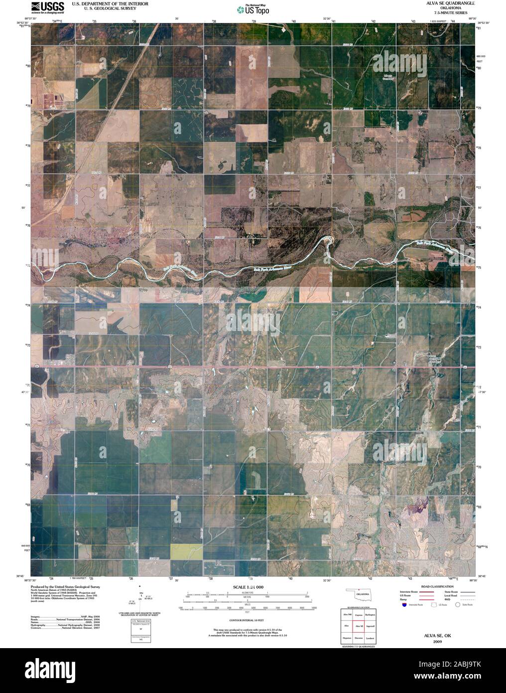 Alva map hi-res stock photography and images - Alamy