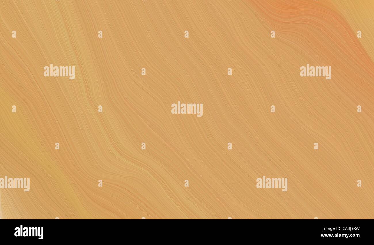 modern waves background illustration with sandy brown, burly wood and ...