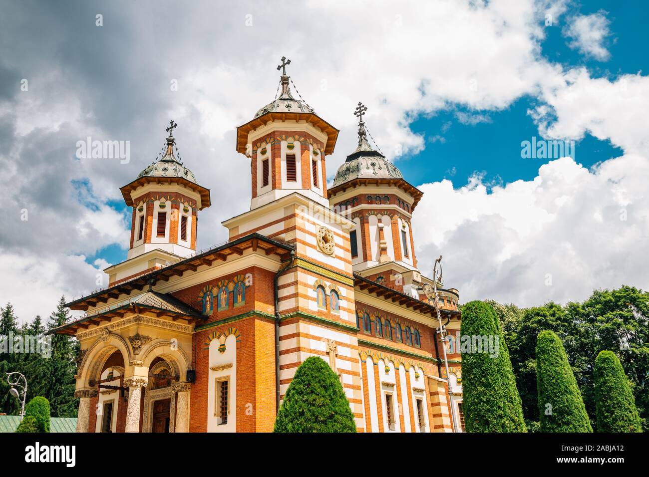 Sinaia Monastery in Romania Stock Photo - Alamy