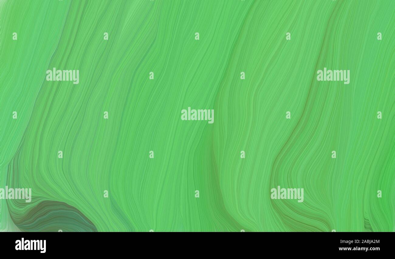 smooth swirl waves background illustration with pastel green, dim gray ...