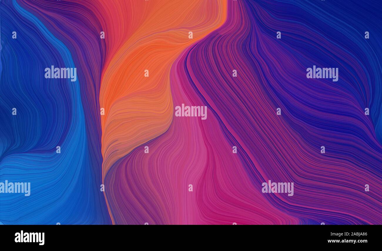 modern soft swirl waves background design with dark slate blue, indian ...