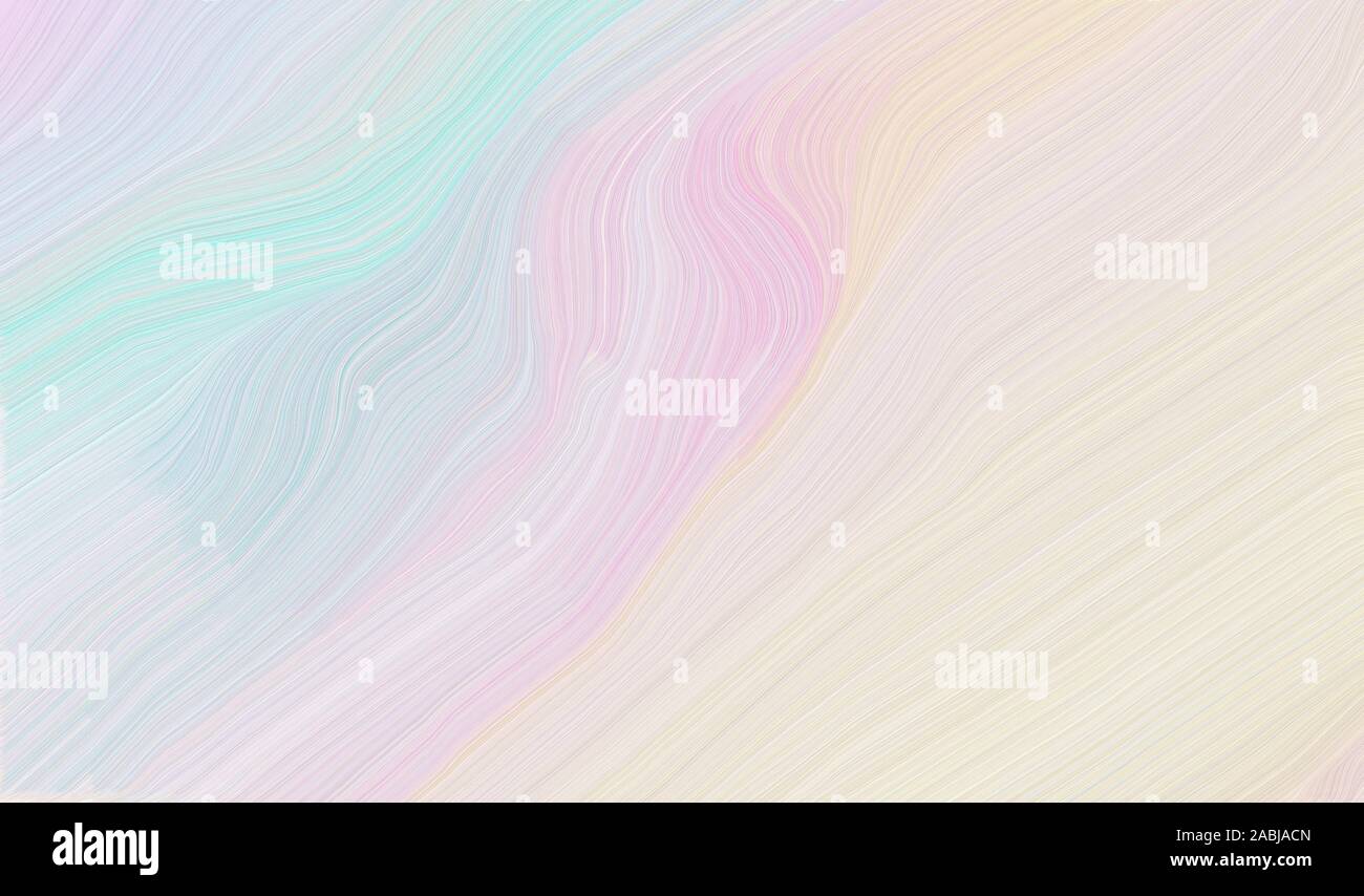 modern waves background illustration with antique white, powder blue ...