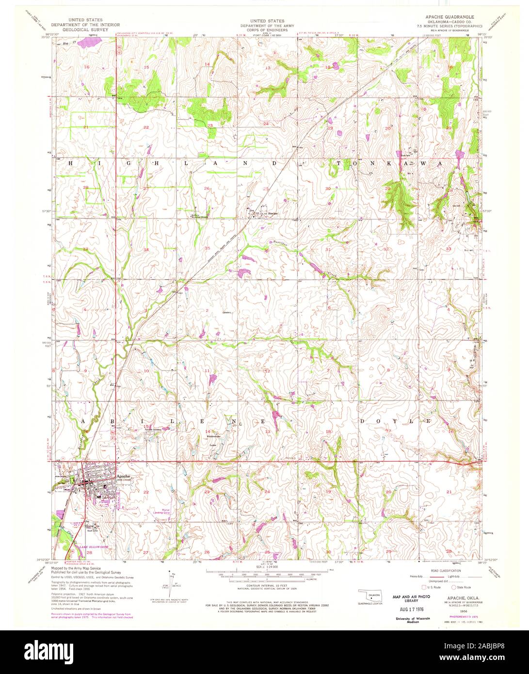 Apache map Cut Out Stock Images & Pictures - Alamy