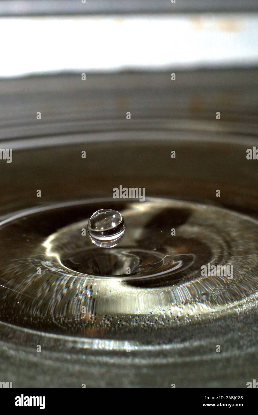 Droplet of water drips hi-res stock photography and images - Alamy