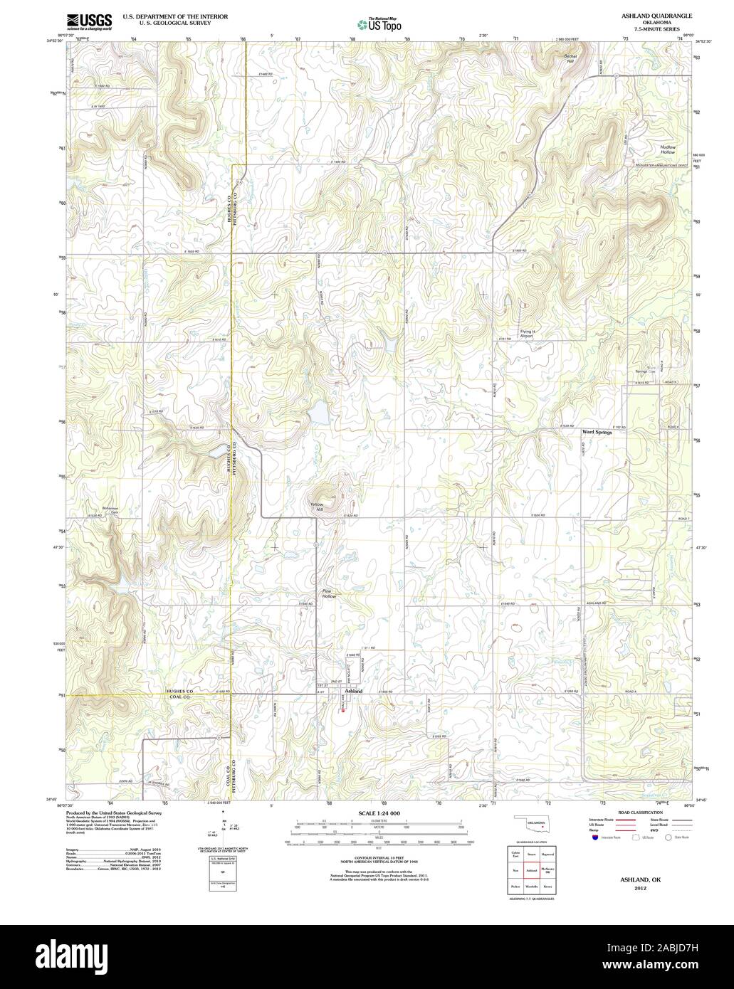 Map of ashland Cut Out Stock Images & Pictures - Alamy