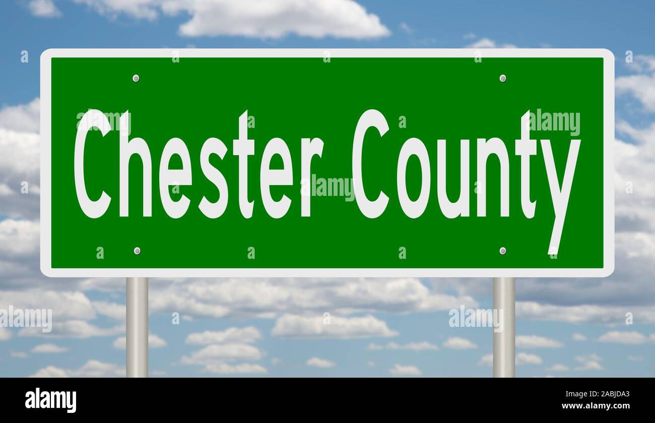 Chester county sign hi-res stock photography and images - Alamy