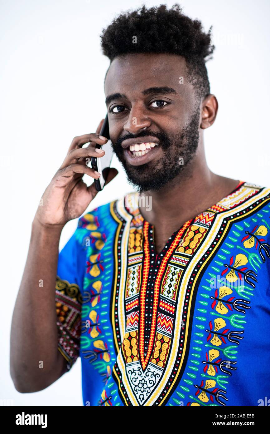 Smartphone africa native hi-res stock photography and images - Alamy