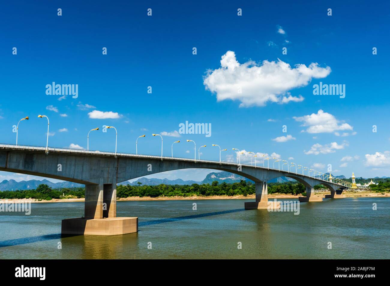 Friendship highway bridge hi-res stock photography and images - Alamy