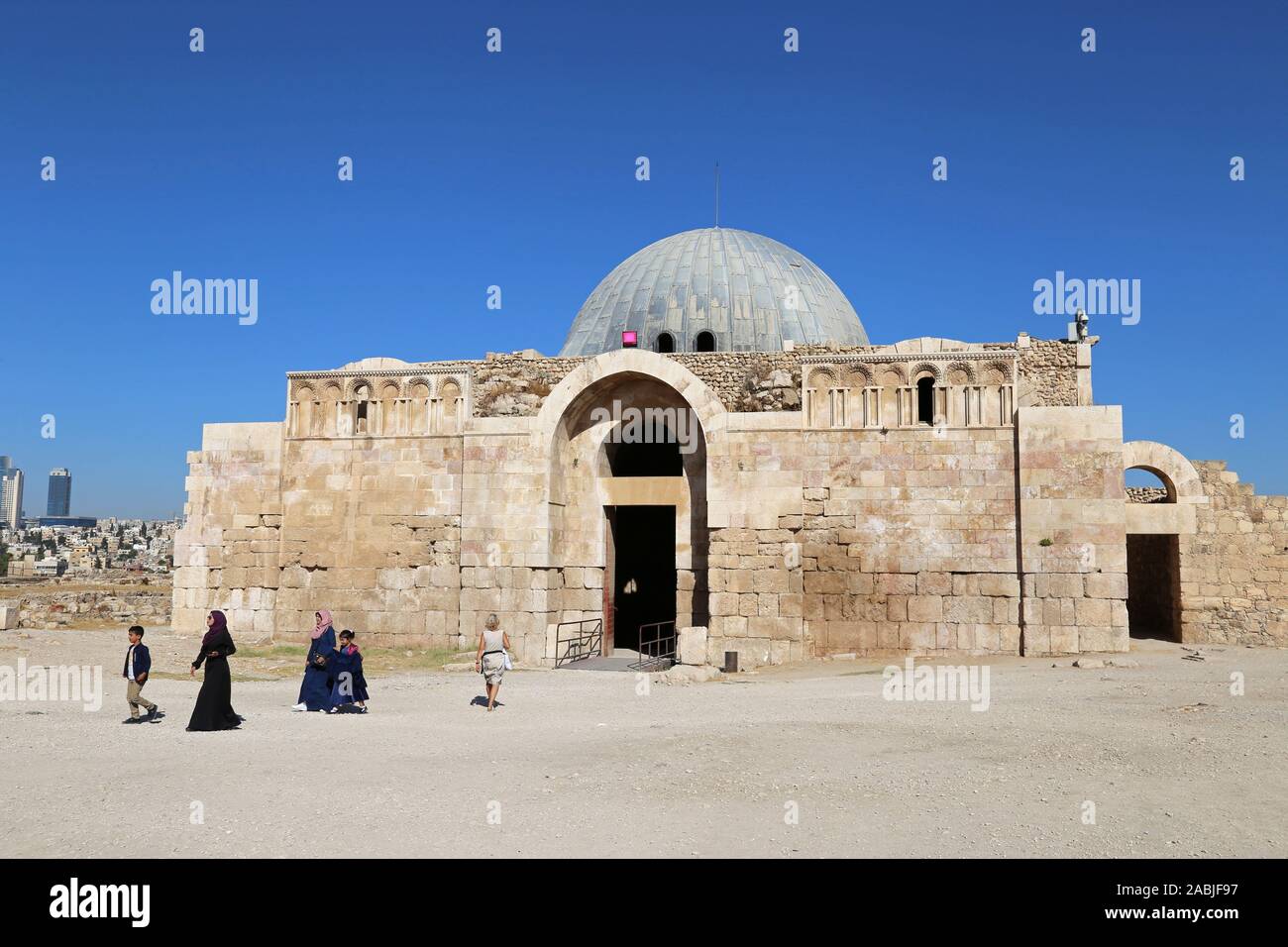 Great Audience Hall, Umayyad Palace, Citadel, Ali Ben Al Hussein Street ...