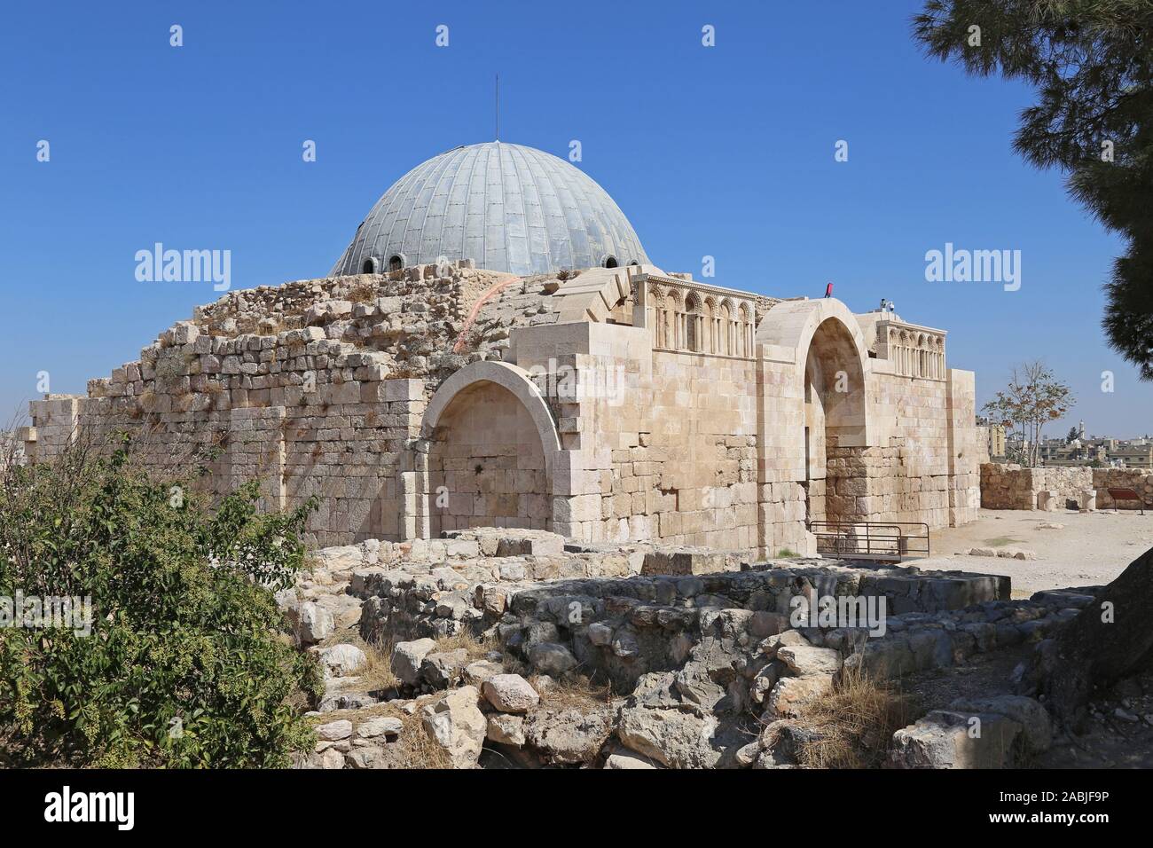 Great Audience Hall, Umayyad Palace, Citadel, Ali Ben Al Hussein Street ...