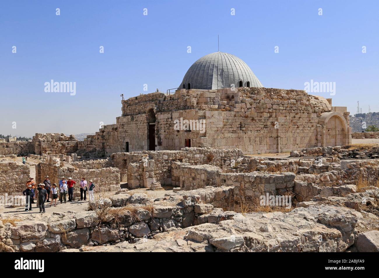 Great Audience Hall, Umayyad Palace, Citadel, Ali Ben Al Hussein Street ...
