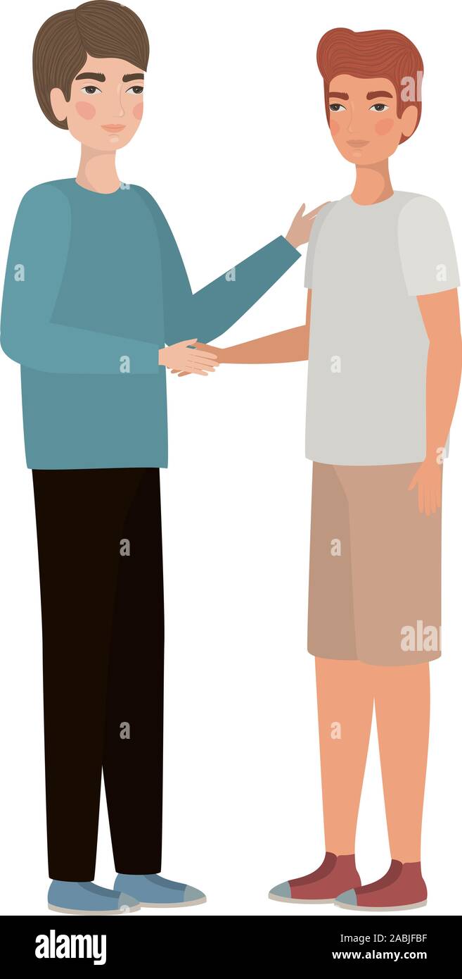 Cute men cartoons drawing vector design Stock Vector Image & Art - Alamy