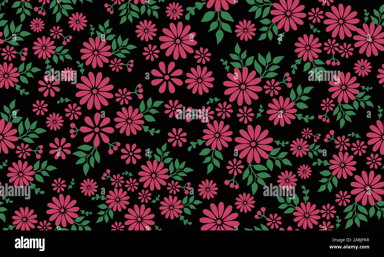 Elegant bright red flower, abstract floral pattern background Stock ...