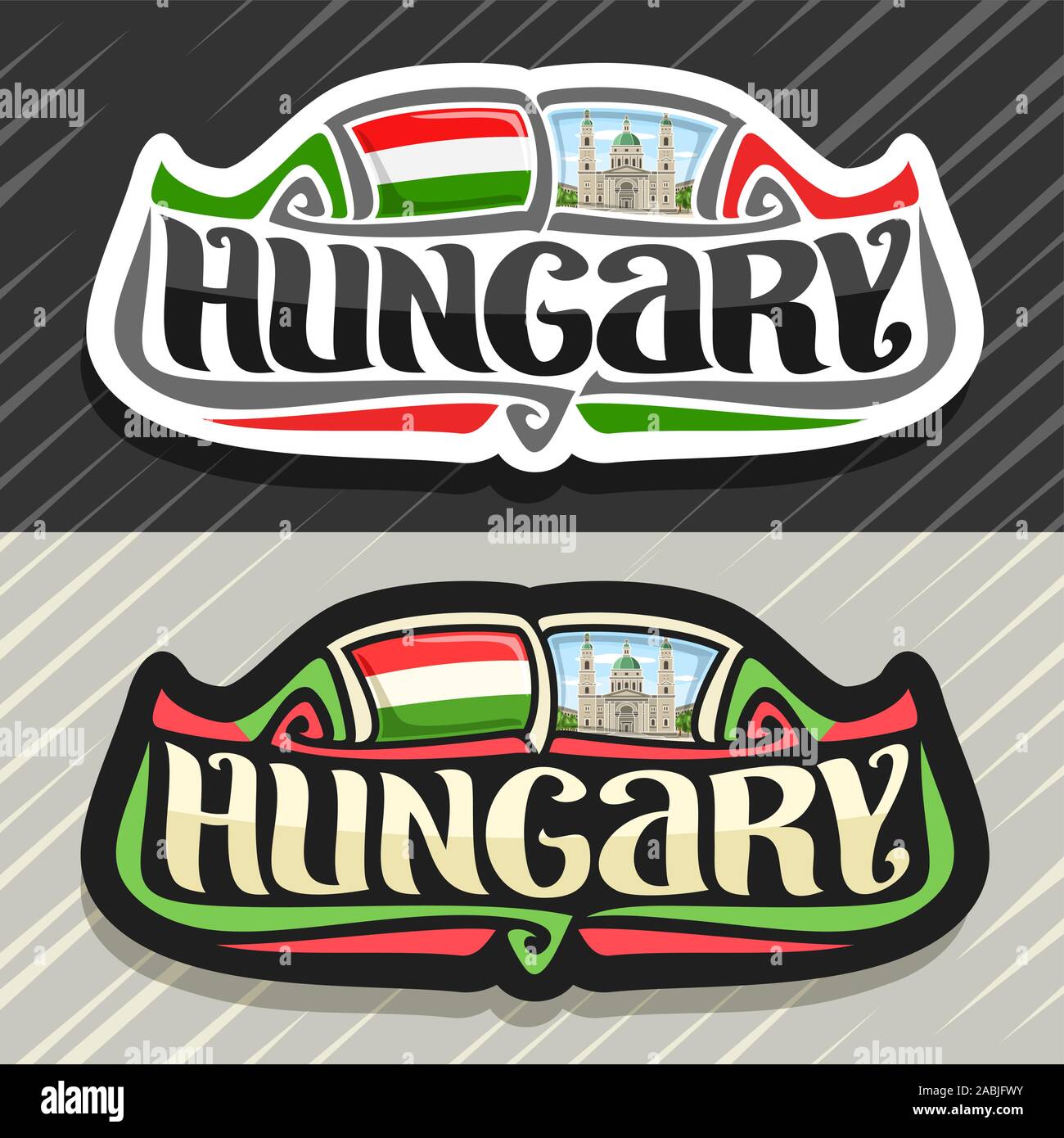 Hungarian architecture Stock Vector Images - Alamy
