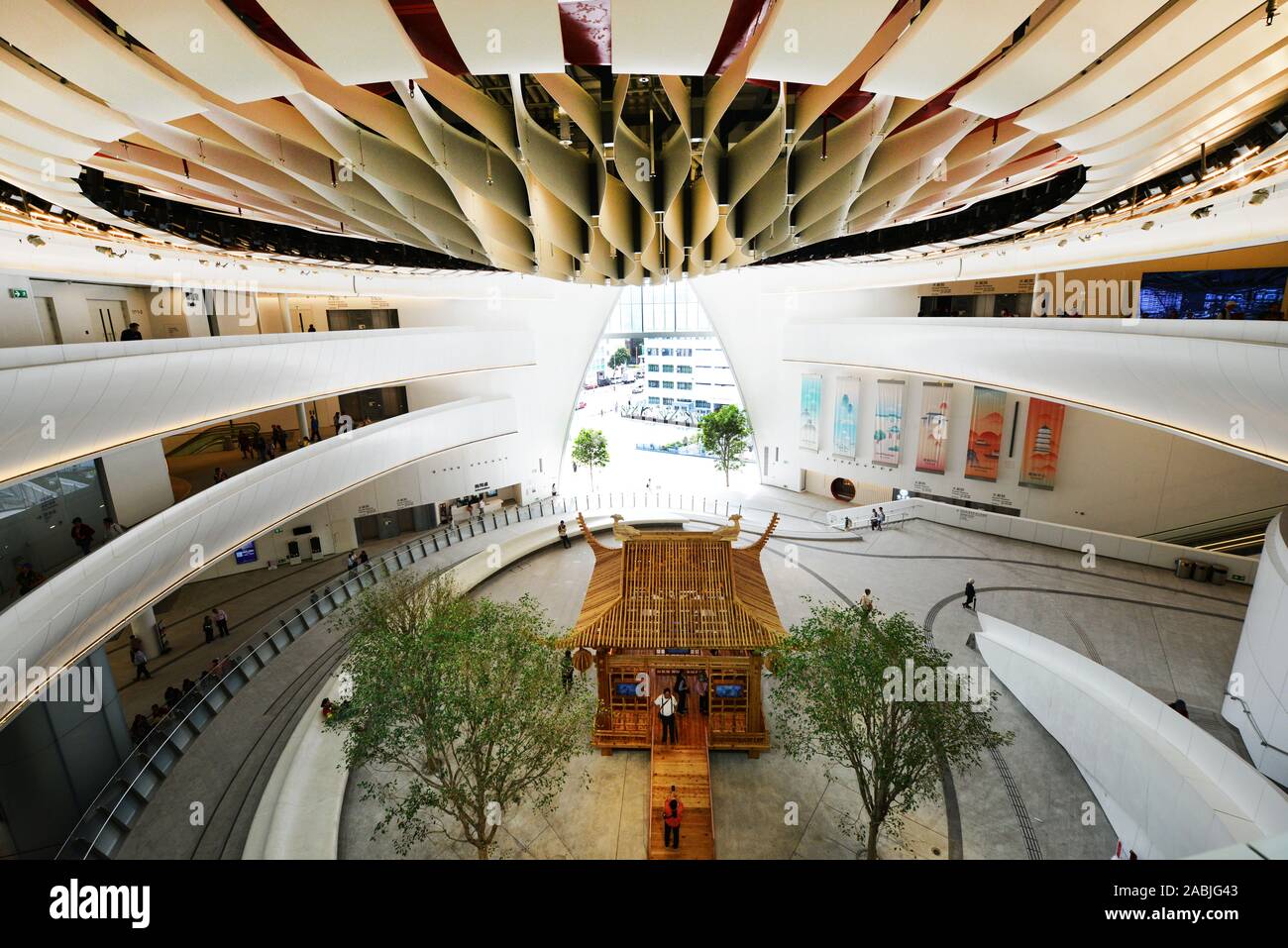 Hong kong cultural centre interior hi-res stock photography and images - Alamy
