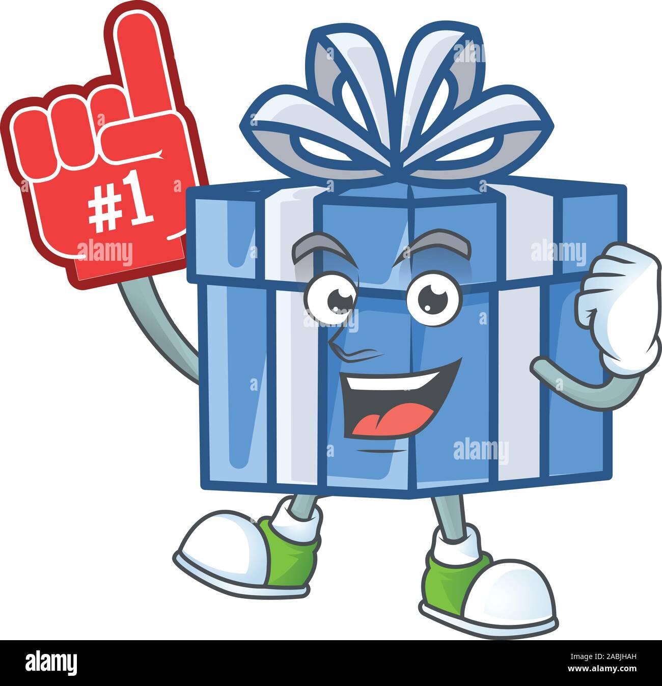 Blue supporters Stock Vector Images - Alamy