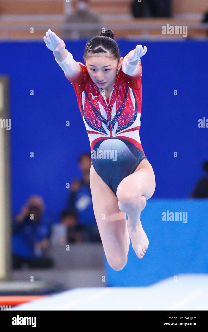 Tokyo, Japan. 28th Nov, 2019. Eri Kitaori (JPN) Trampoline : 34th FIG ...