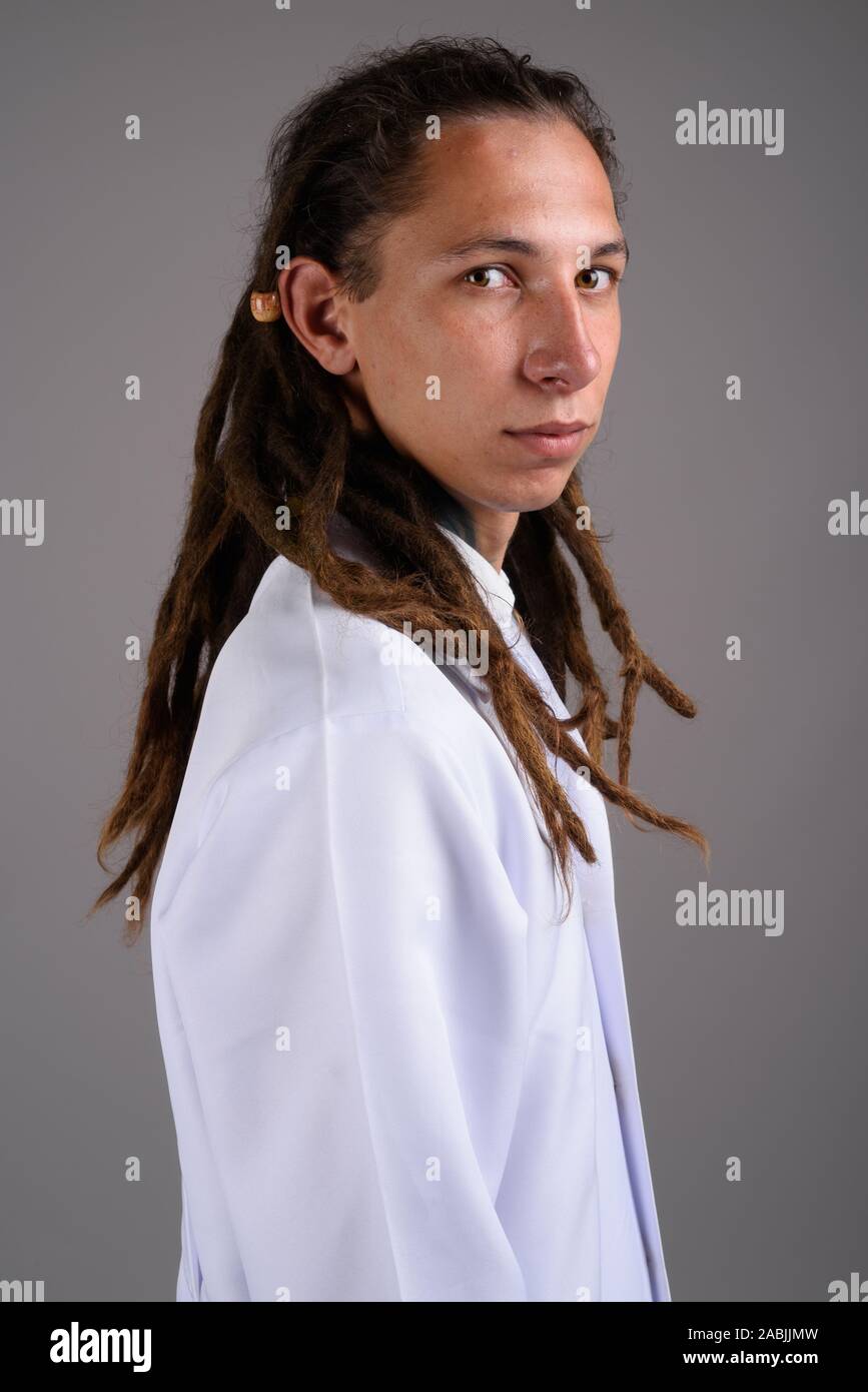 Young man doctor dreadlocks hi-res stock photography and images - Alamy