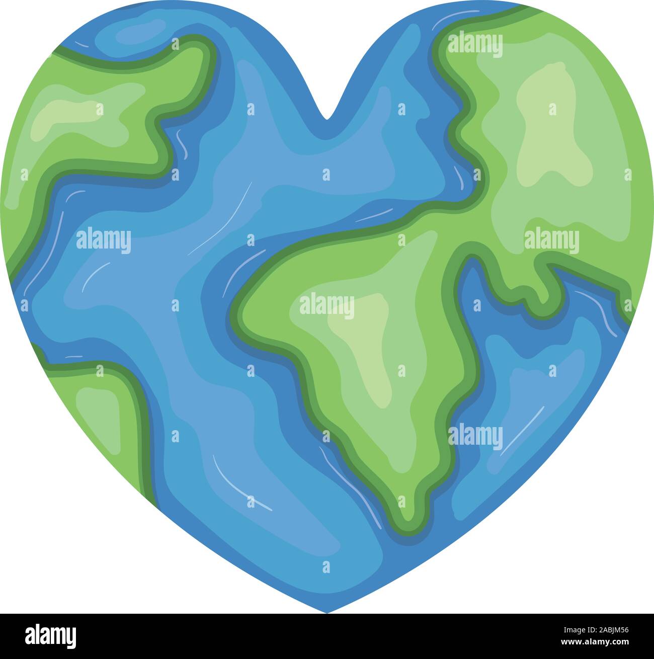 Isolated planet heart vector design Stock Vector Image & Art - Alamy