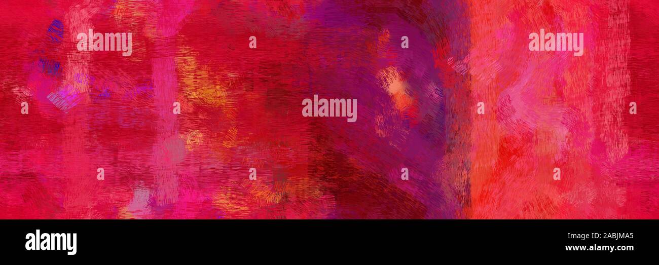 colored design painting with crimson, dark pink and moderate pink color ...