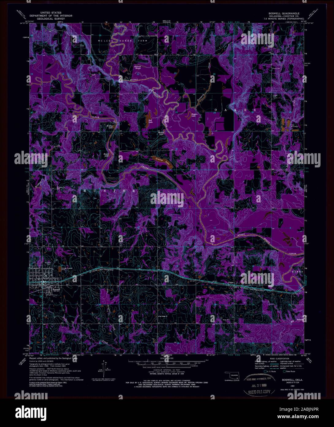 Boswell map hi-res stock photography and images - Alamy