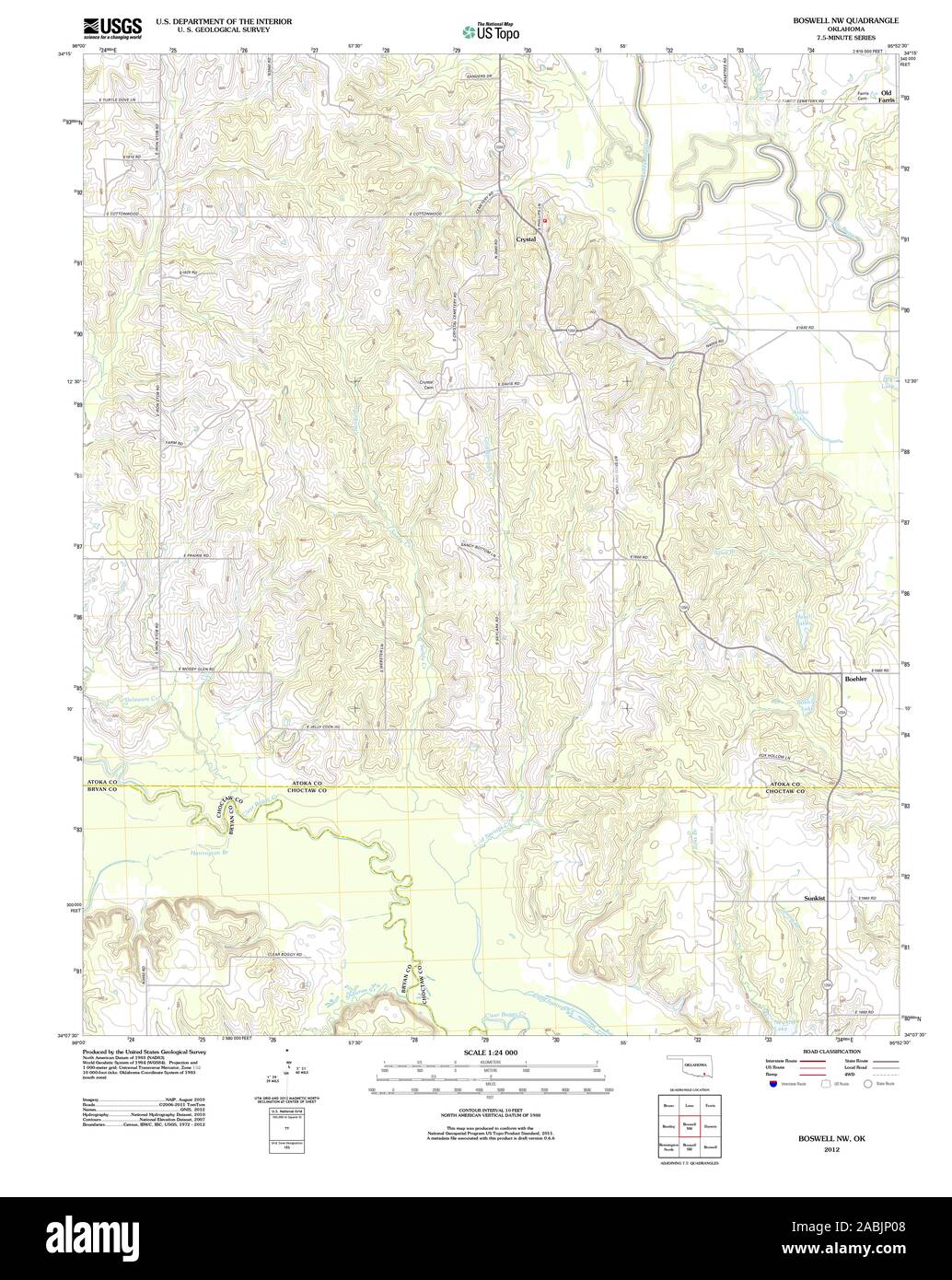 Boswell map hi-res stock photography and images - Alamy