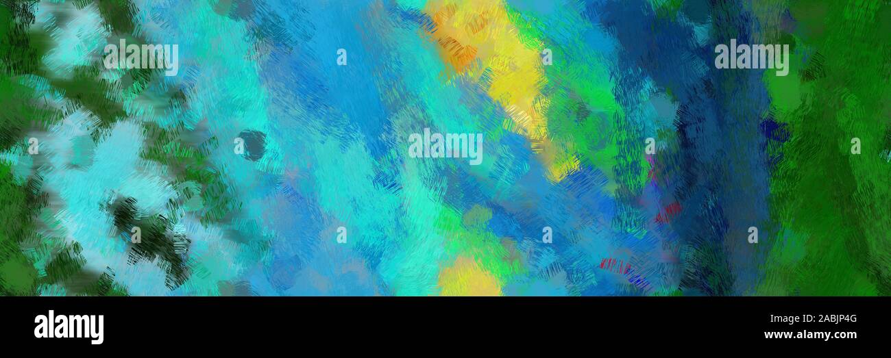 fantasy design painting with blue chill, light sea green and forest ...