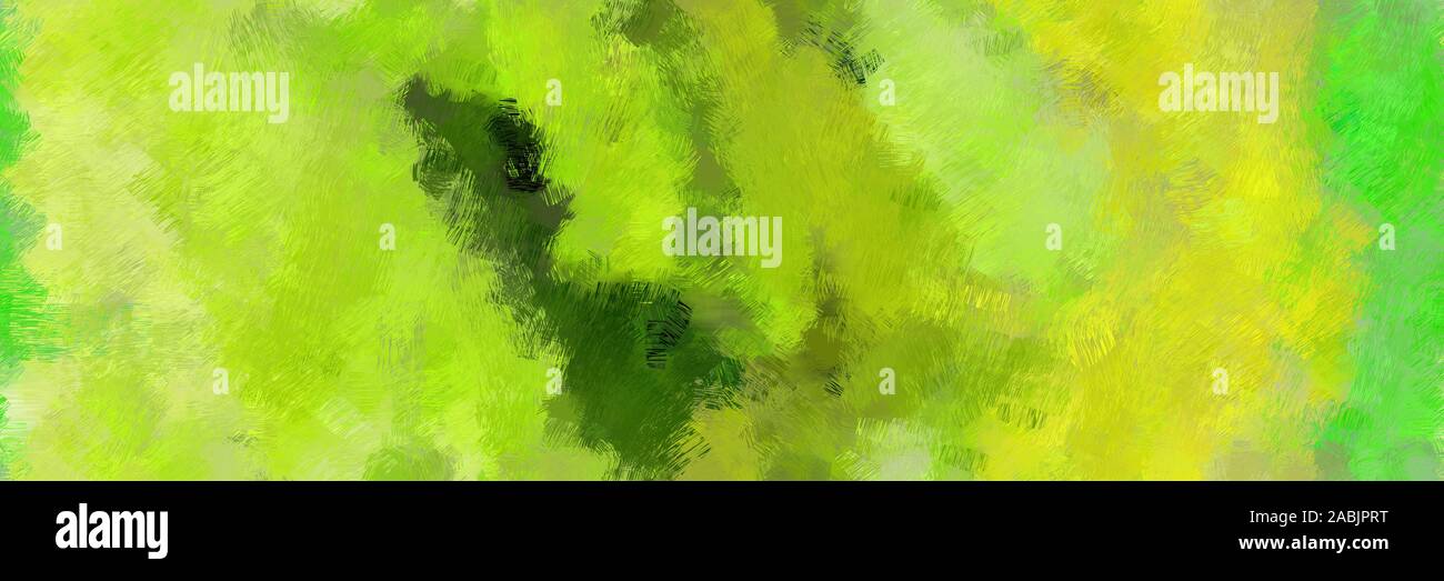 decorative design painting with yellow green, forest green and moderate ...