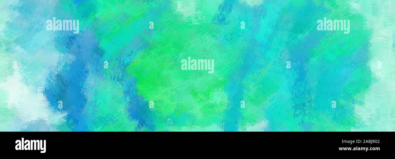 banner illustration drawing with medium turquoise, pale turquoise and ...