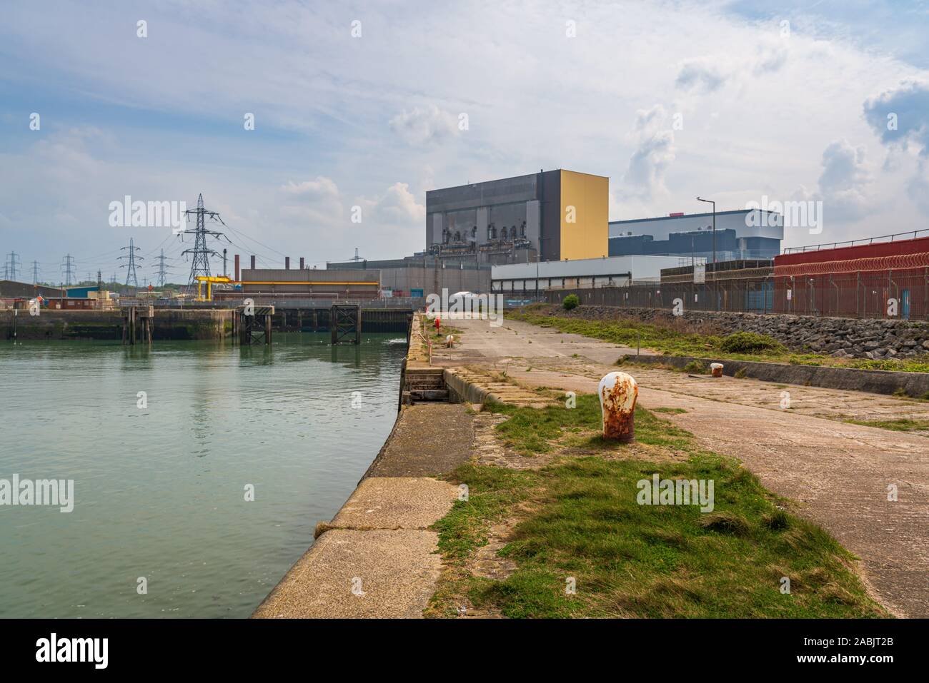 Heysham, Lancashire, England, UK - April 30, 2019: The Heysham Nuclear ...