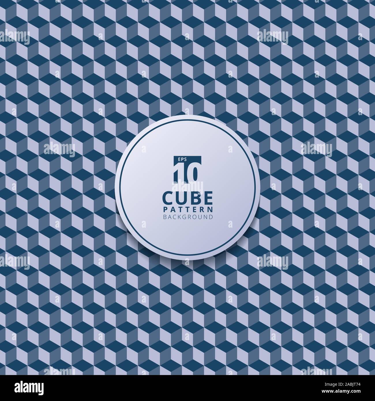 3d cube pattern hi-res stock photography and images - Alamy