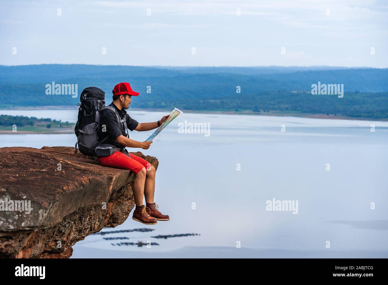 Map of rock river hi-res stock photography and images - Alamy