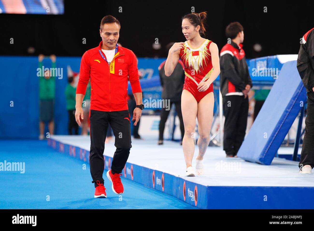 HUANG Yanfei (CHN), NOVEMBER 28, 2019 - Trampoline : 34th FIG ...