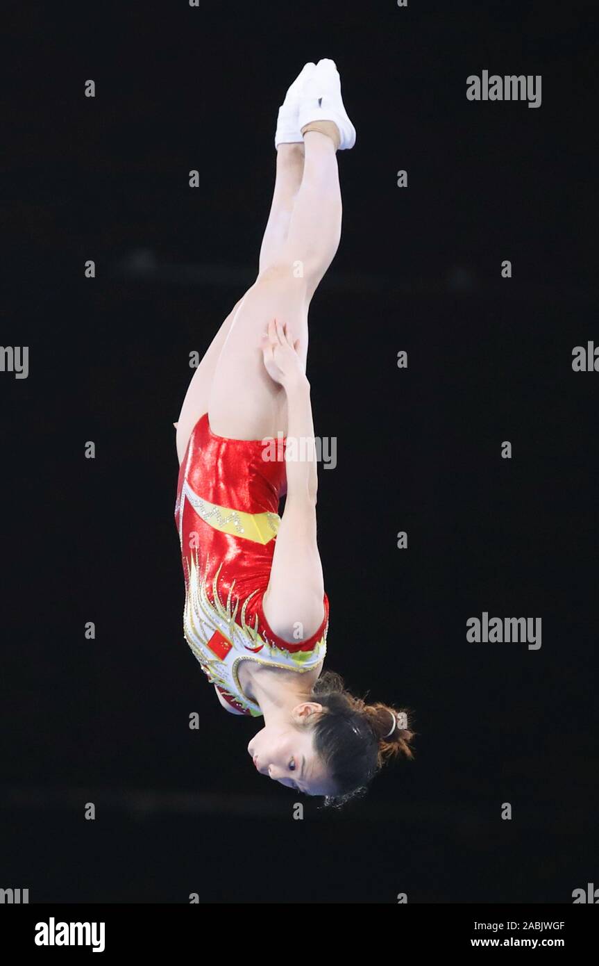 HUANG Yanfei (CHN), NOVEMBER 28, 2019 - Trampoline : 34th FIG ...