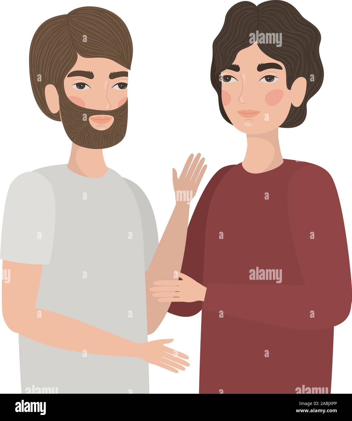 Cute men cartoons drawing vector design Stock Vector Image & Art - Alamy