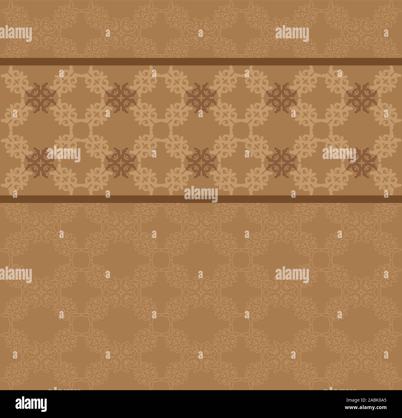 Illustration of brown floral lace pattern texture background Stock ...