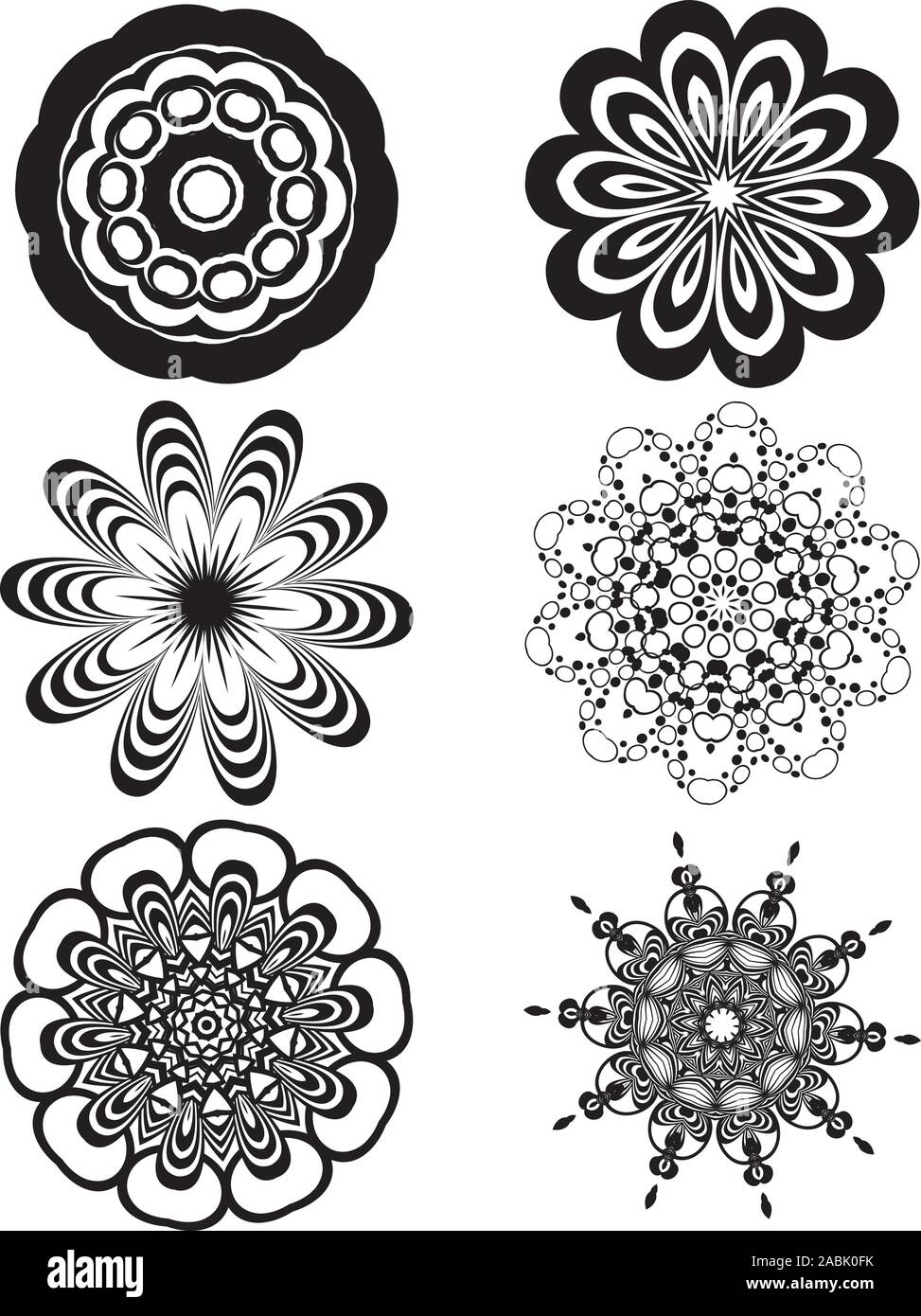 Stylistic flowers hi-res stock photography and images - Alamy