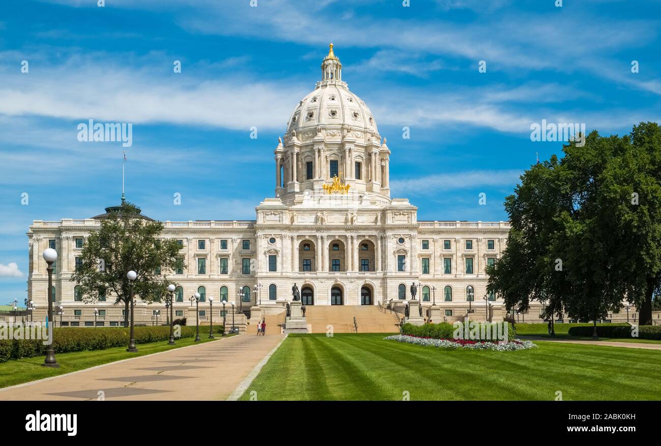 The Capitol Building, St Paul, Minnesota, USA Stock Photo - Alamy