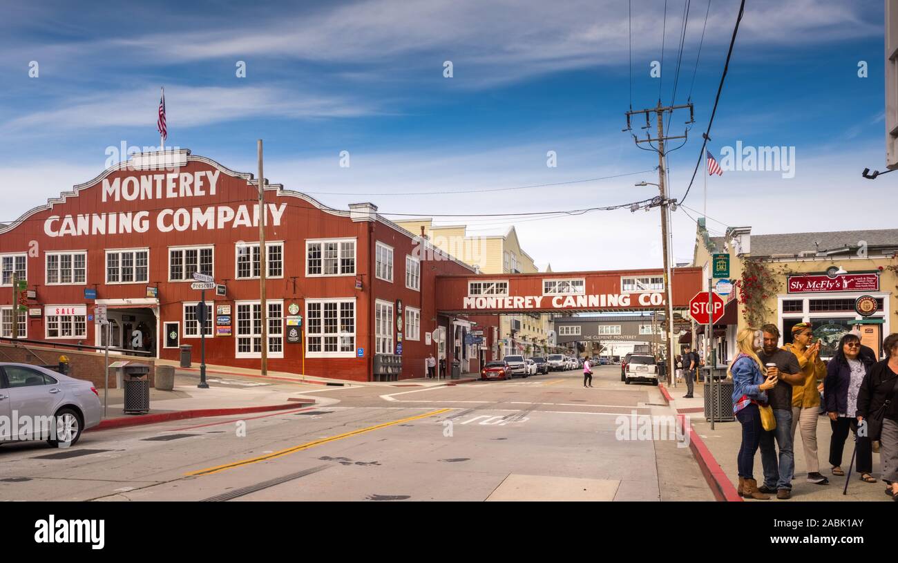 MONTEREY, USA, - OCTOBER, 29, 2018: Monterey, California, USA Stock ...