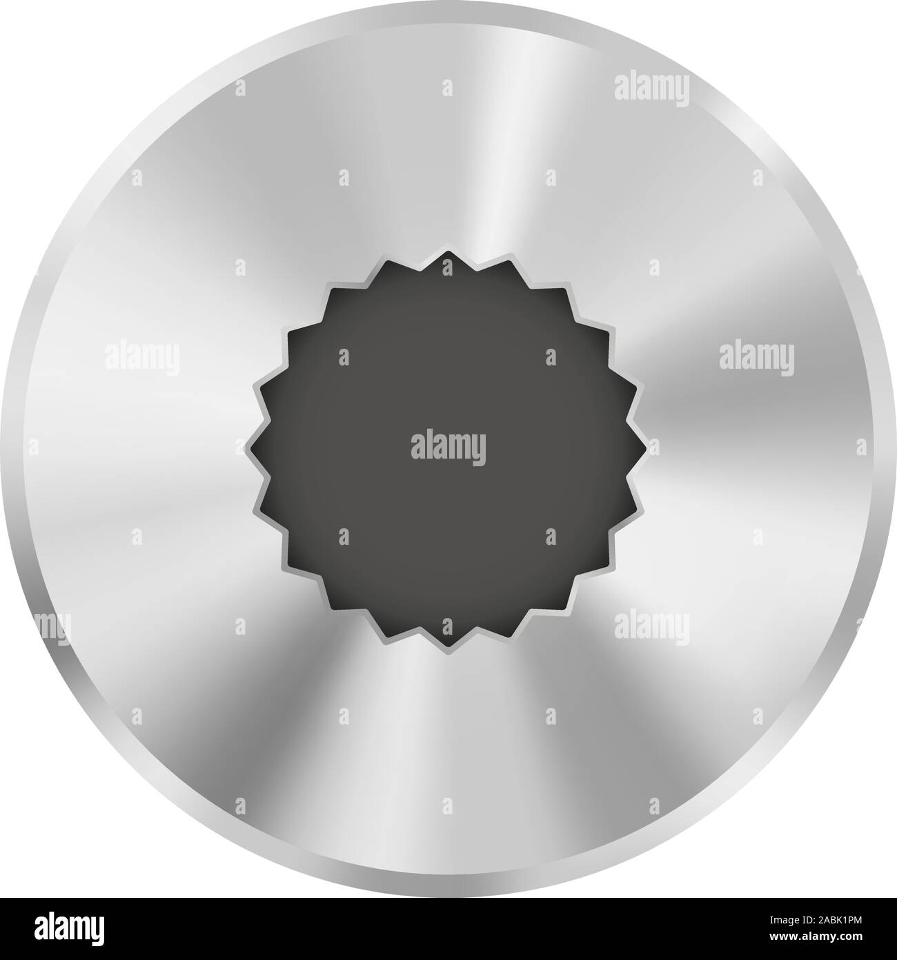 Metal bolt head Stock Vector Image & Art - Alamy