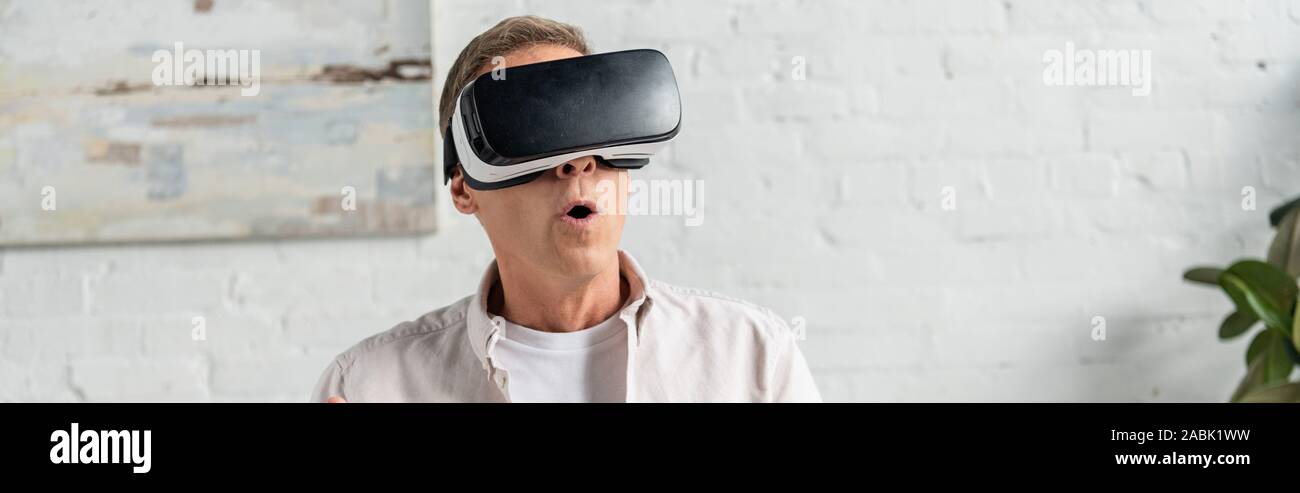 Playing movie inside virtual reality hi-res stock photography and ...