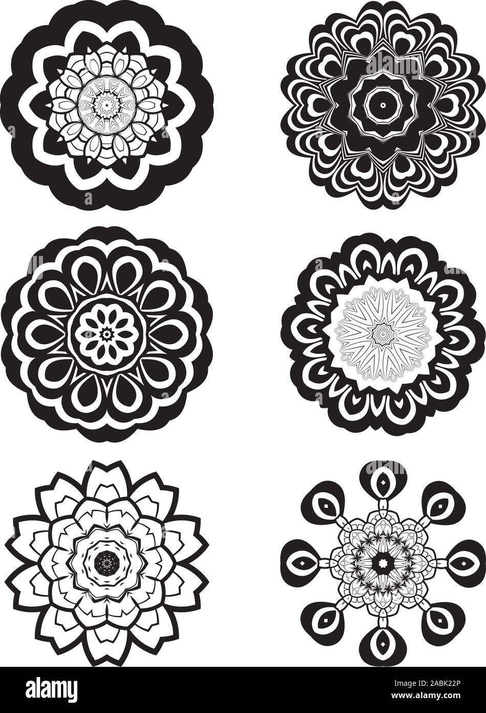 Stylistic flowers hi-res stock photography and images - Alamy