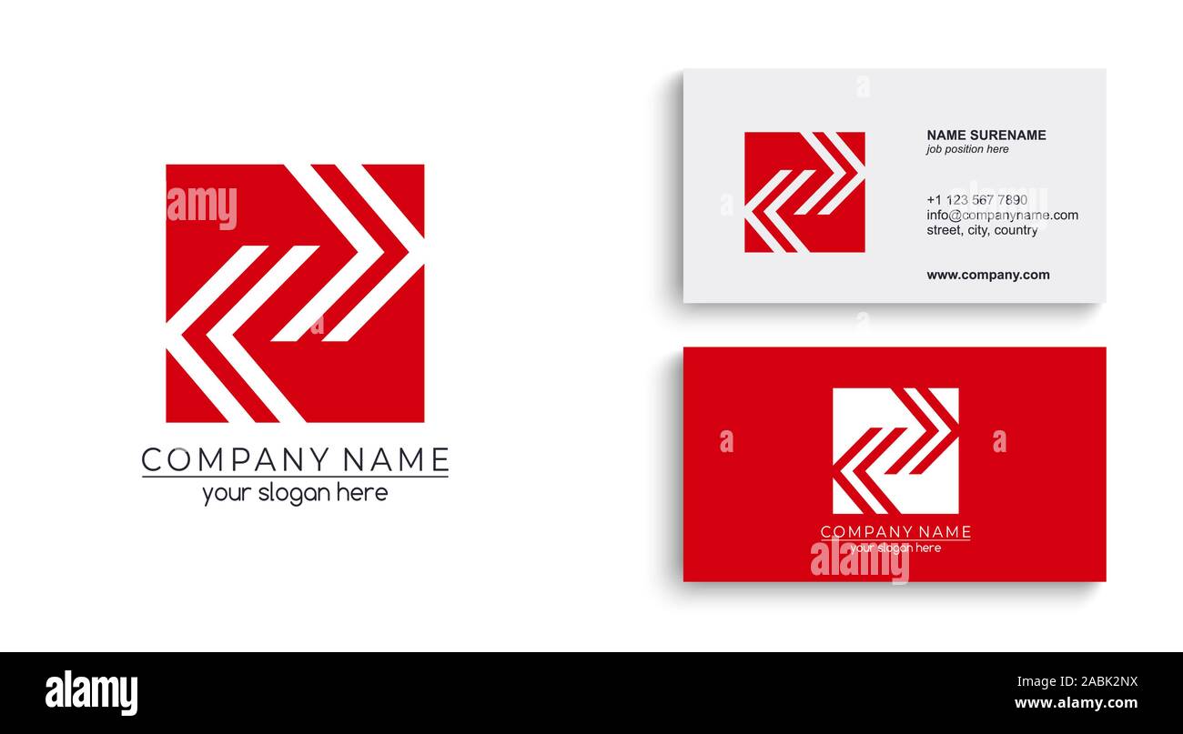 Letter K logo or monogram. blank for business card. For your business ...