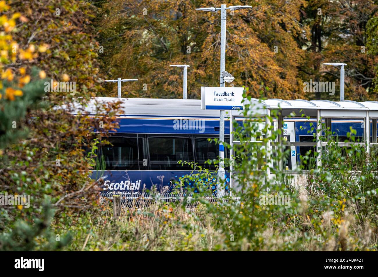 Tweedbank Station Galashiels High Resolution Stock Photography and ...