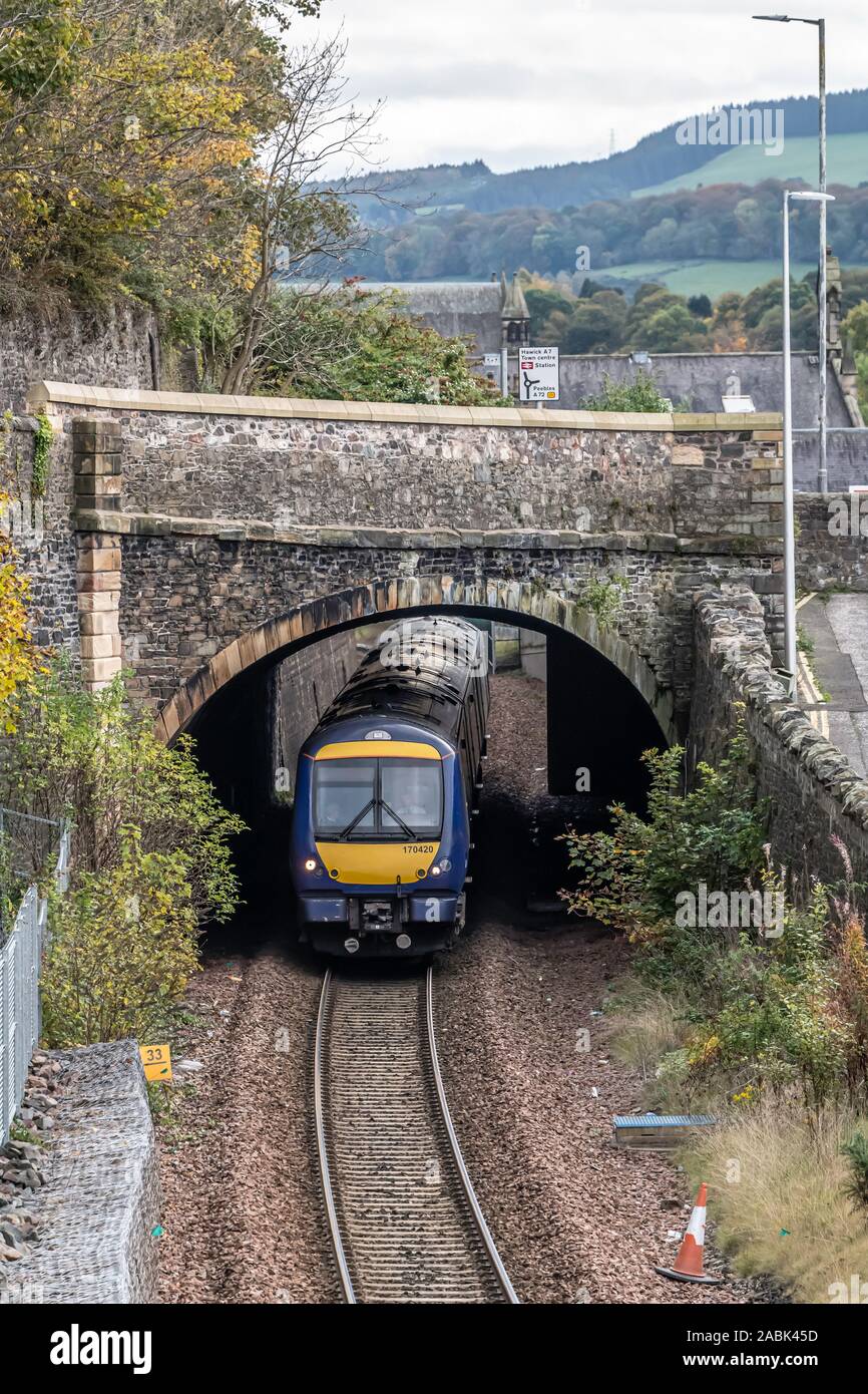 Tweedbank Station Galashiels High Resolution Stock Photography and ...