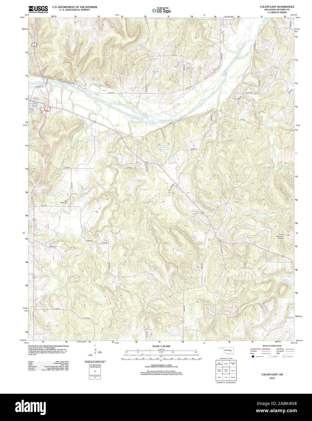 Map of calvin hi-res stock photography and images - Alamy