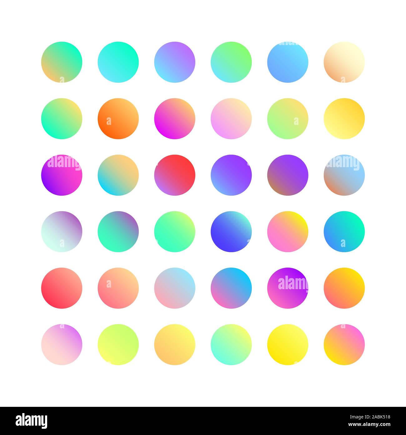 Holographic gradients hi-res stock photography and images - Alamy